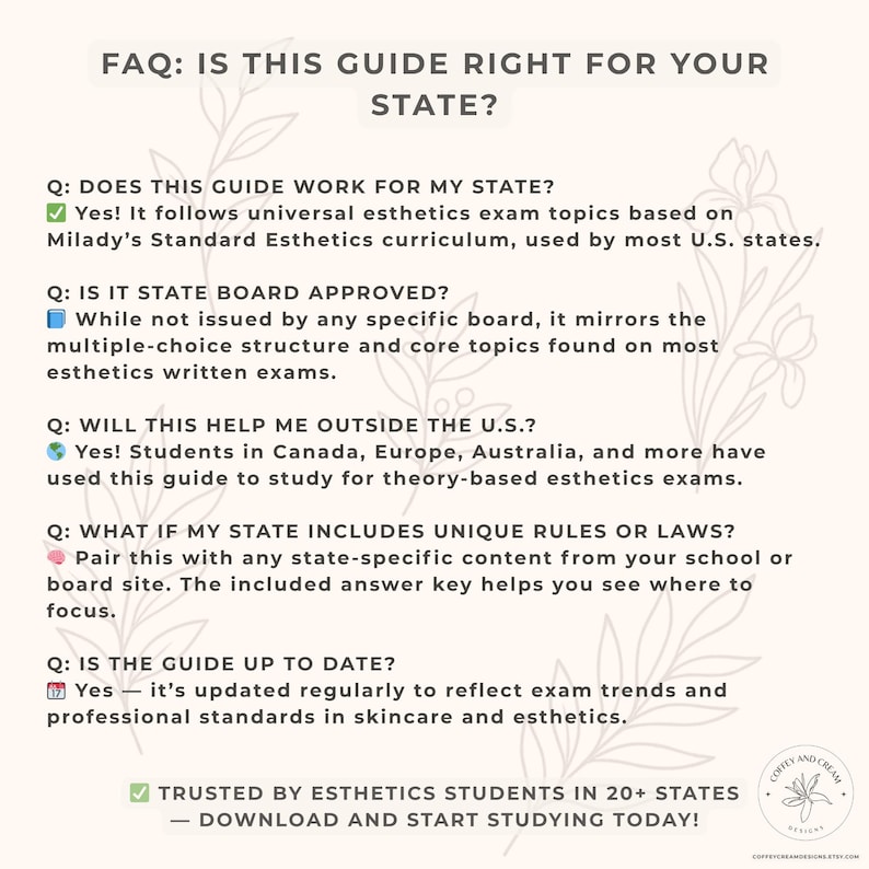 Esthetician State Board Practice Test & Study Guide | 300+ Exam ...