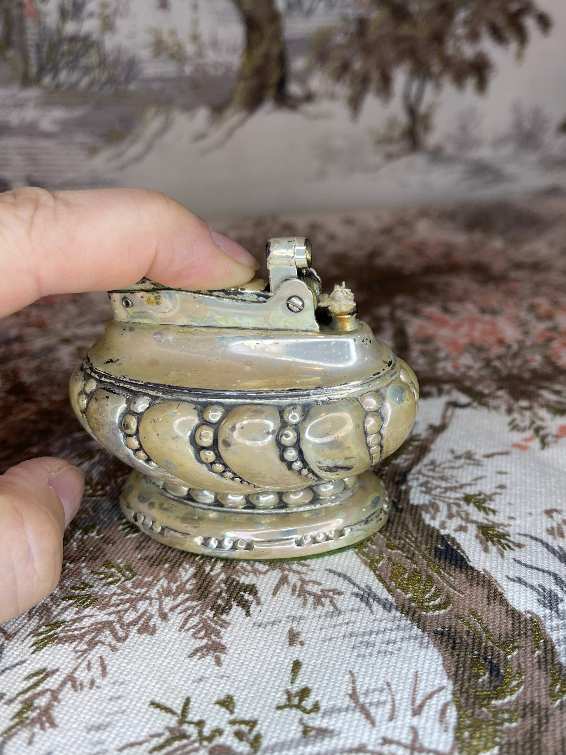 Vintage Table Lighter, Ronson Crown Silver Plated Lighter - Etsy