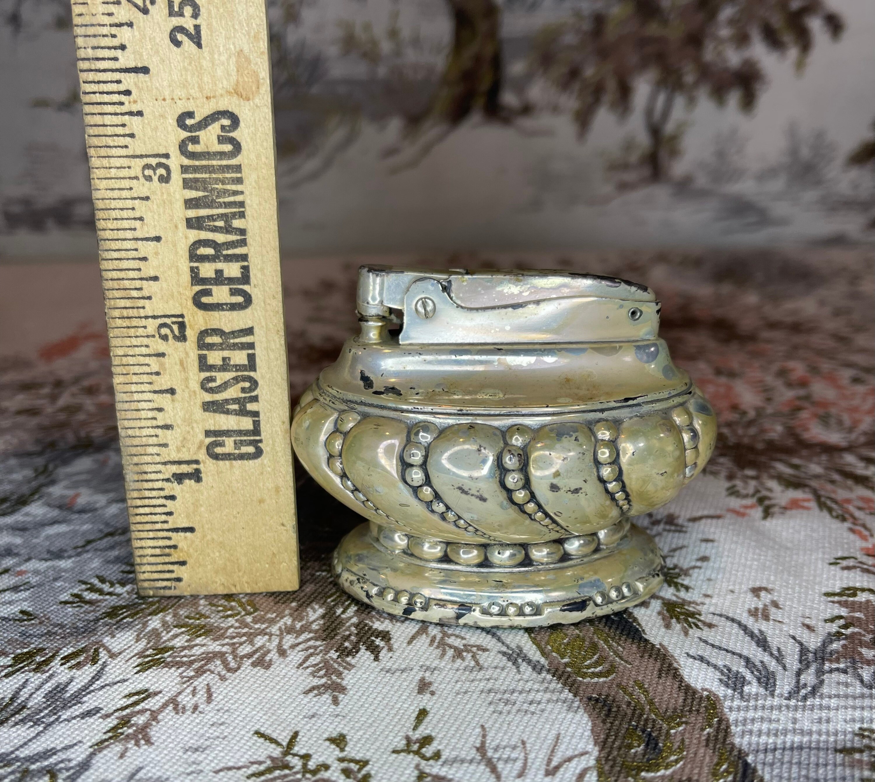 Vintage Table Lighter, Ronson Crown Silver Plated Lighter - Etsy