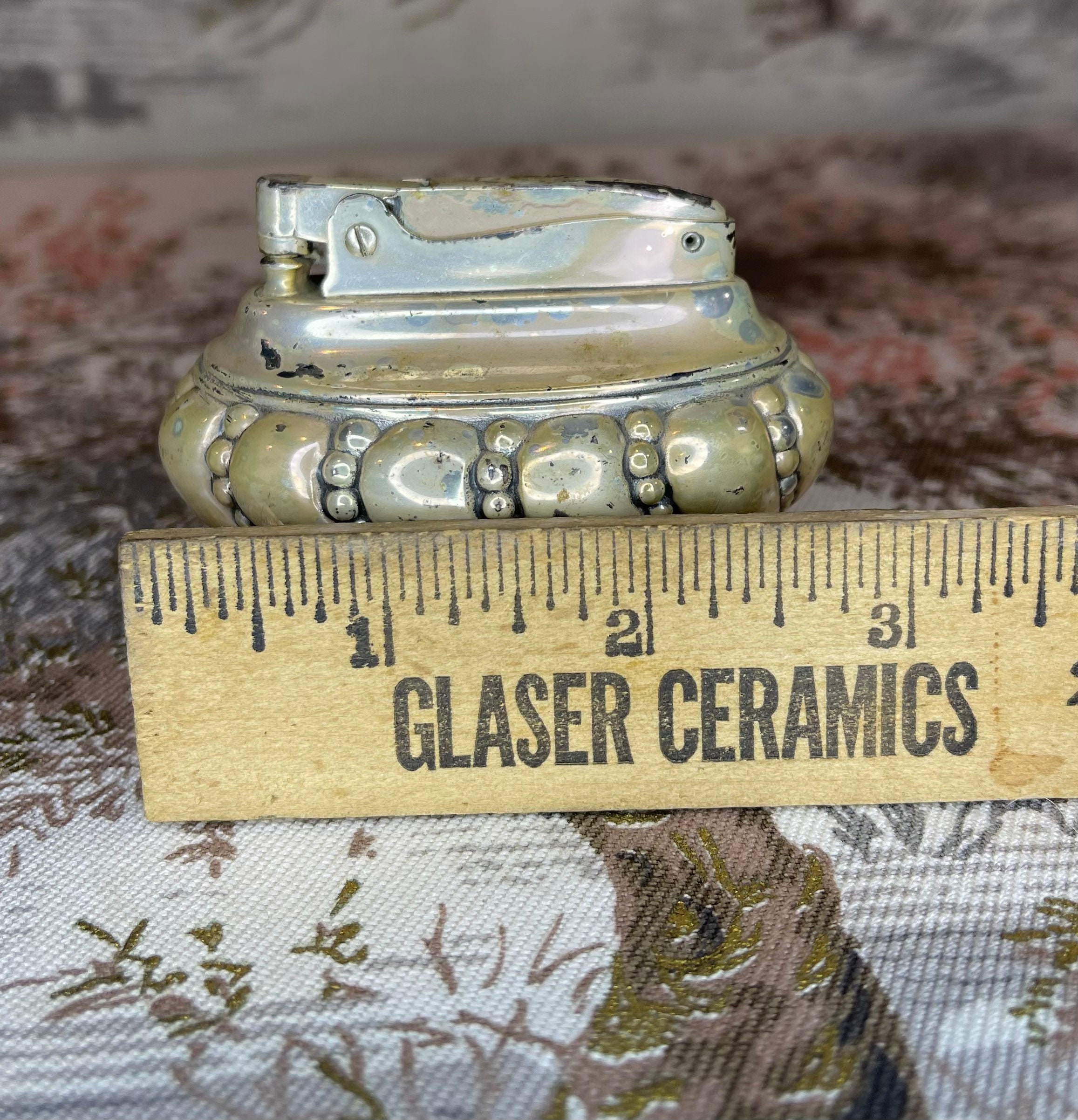 Vintage Table Lighter, Ronson Crown Silver Plated Lighter - Etsy