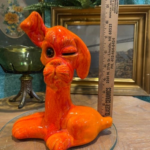 1960s Haeger Doggie Bank, MCM Mandarin Orange Bank - Etsy