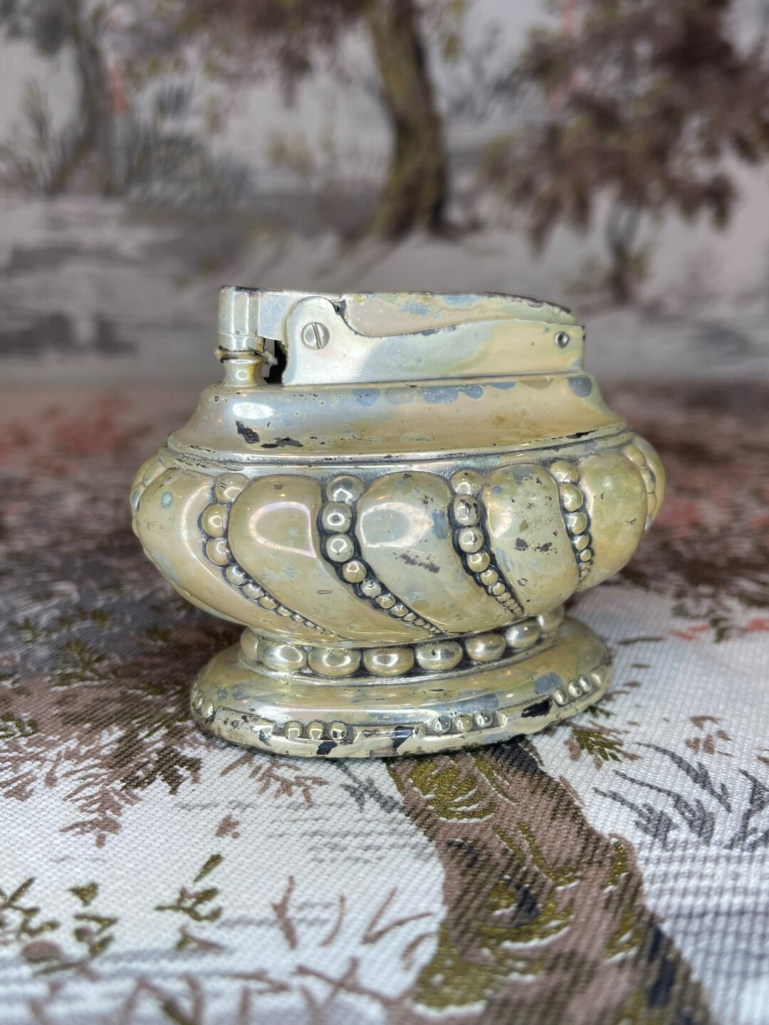 Vintage Table Lighter, Ronson Crown Silver Plated Lighter - Etsy