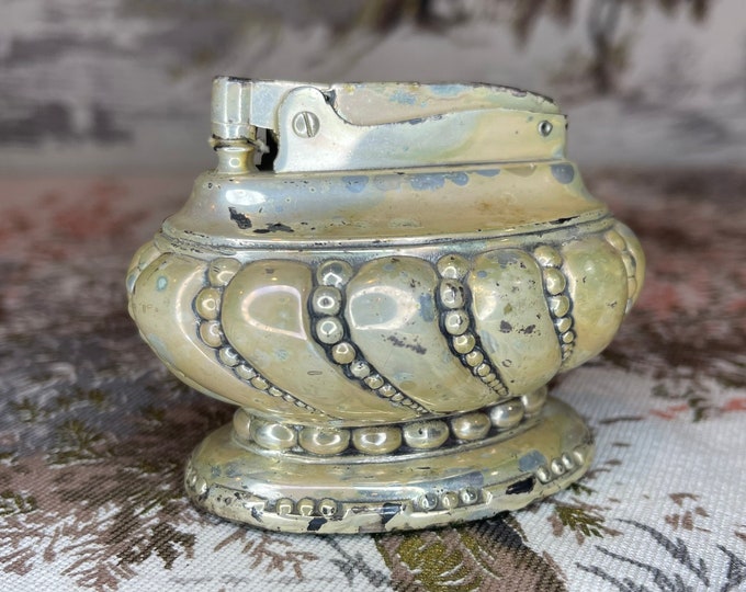 Vintage Table Lighter, Ronson Crown Silver Plated Lighter - Etsy