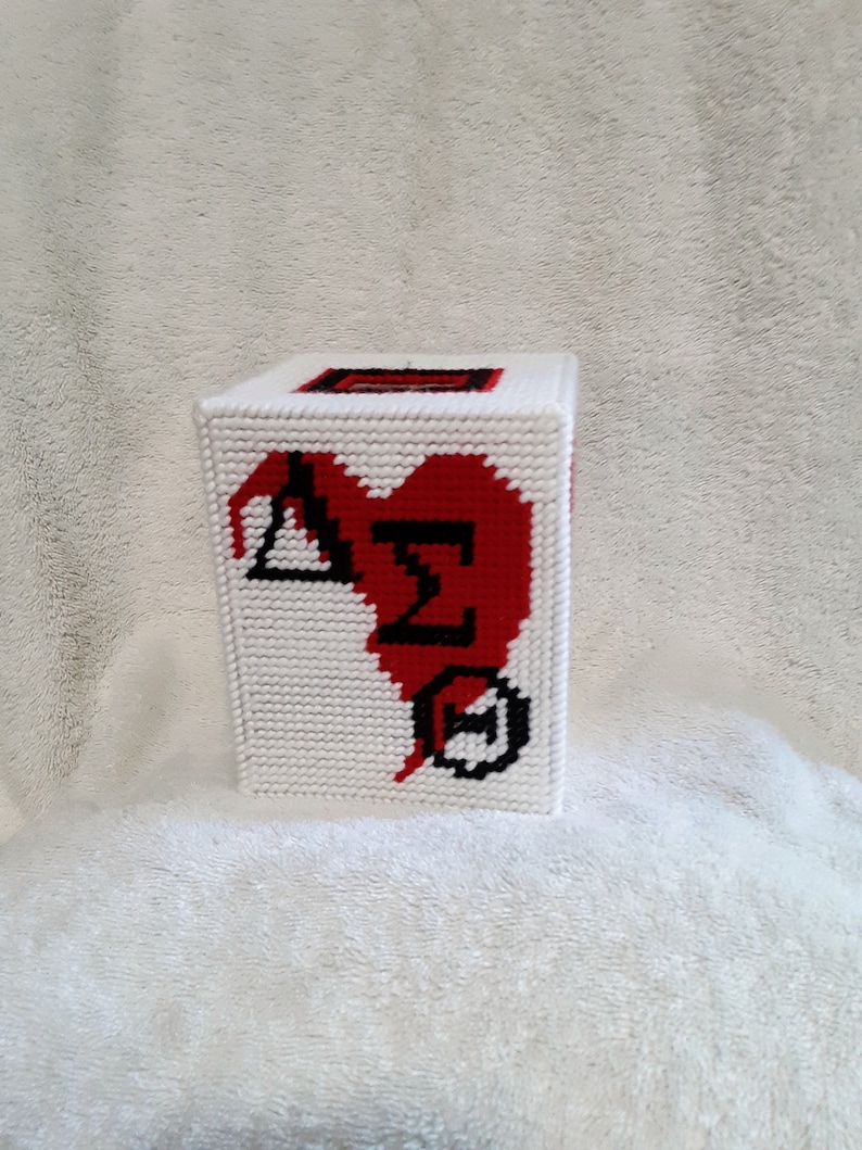 Delta Sigma Theta Tissue Box Cover - Etsy