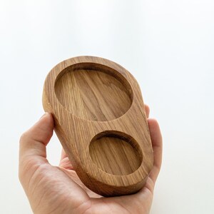 Oak Wood Espresso Tray: Modern Coffee Serving Tray - Etsy