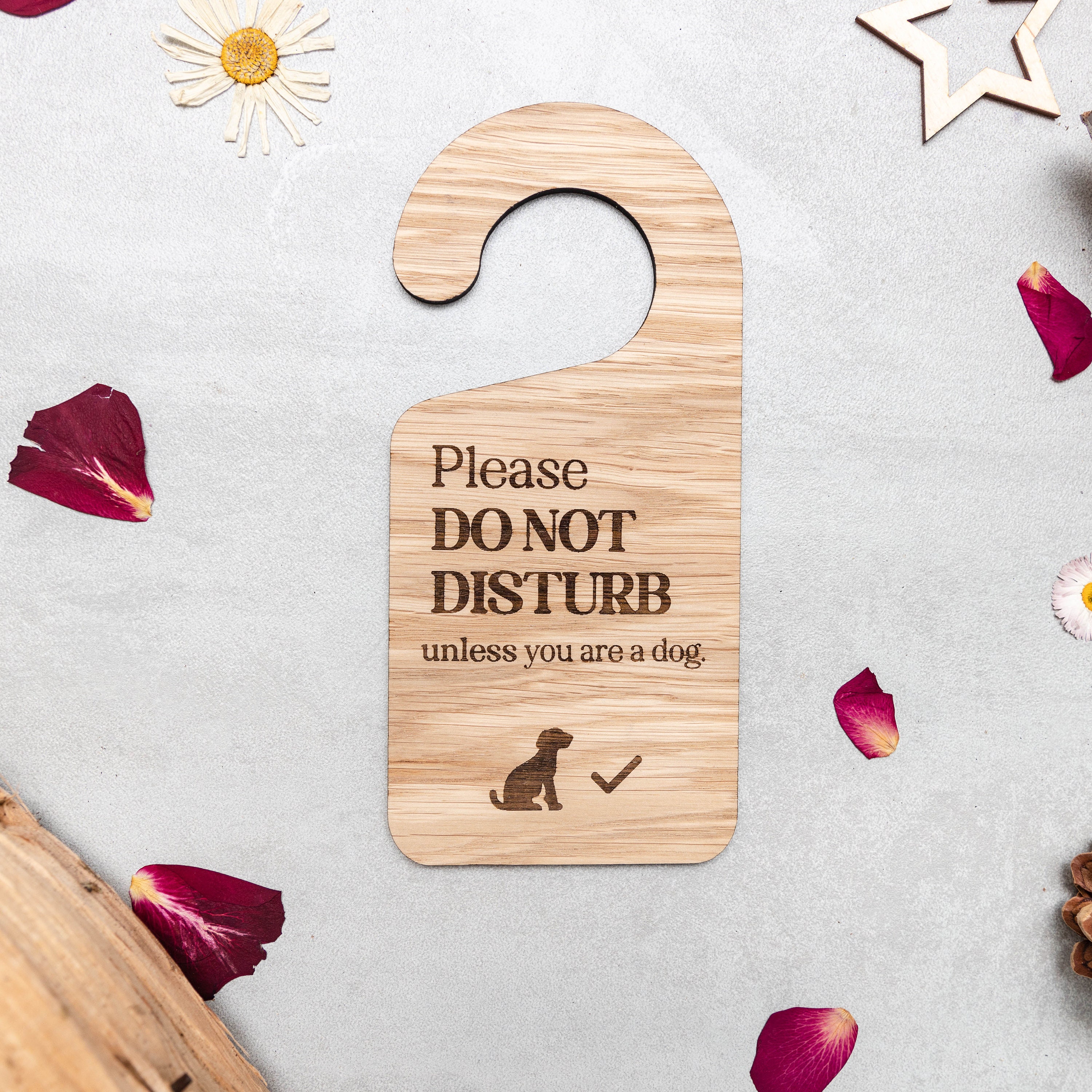 Do Not Disturb Unless You Are a Dog Funny Door Hanger, Home Office ...