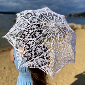 Wedding Parasol - Lace Crochet - Handmade - Etsy