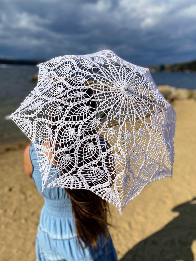 Wedding Parasol - Lace Crochet - Handmade - Etsy