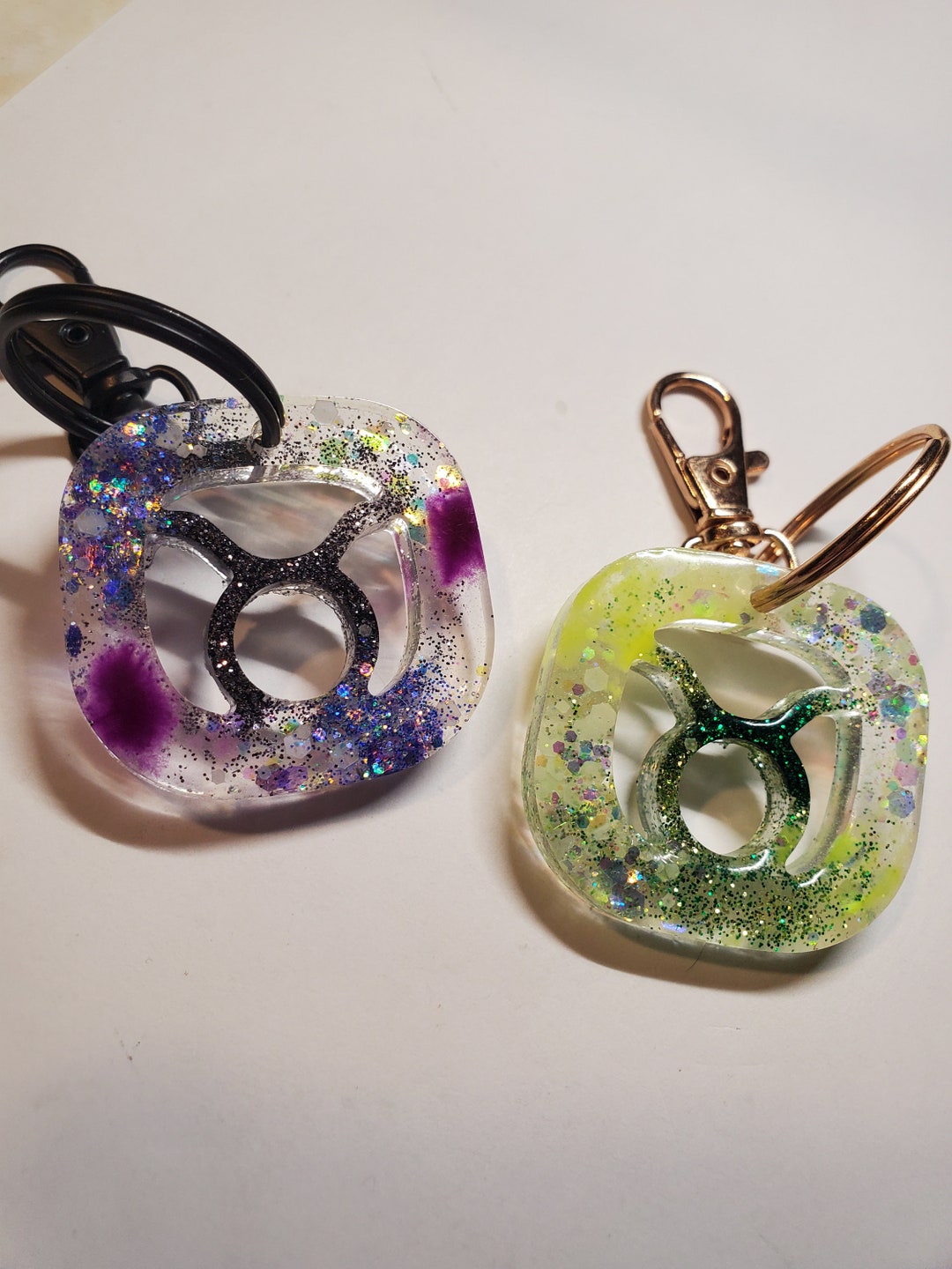 Taurus Keychain - Etsy