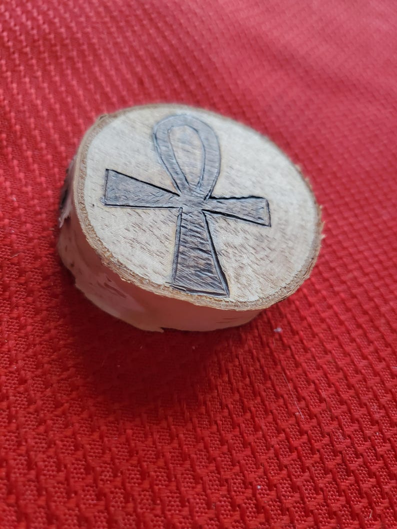 Ankh Symbol Wood - Etsy