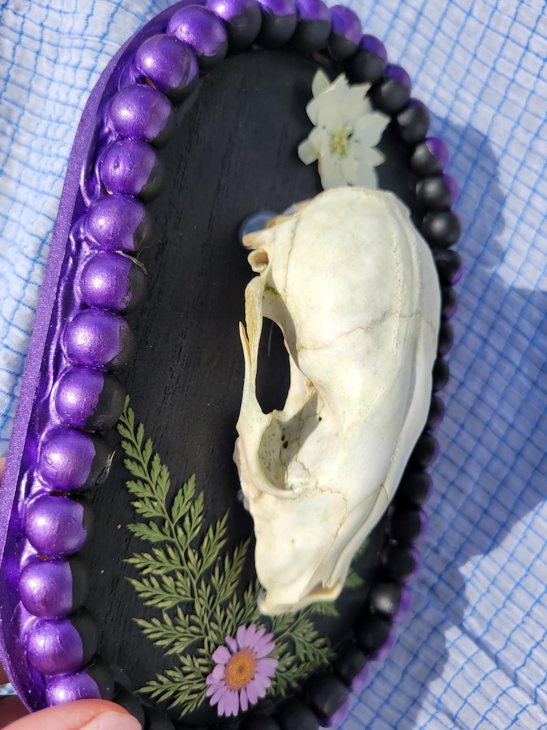 Skull With Flowers - Etsy