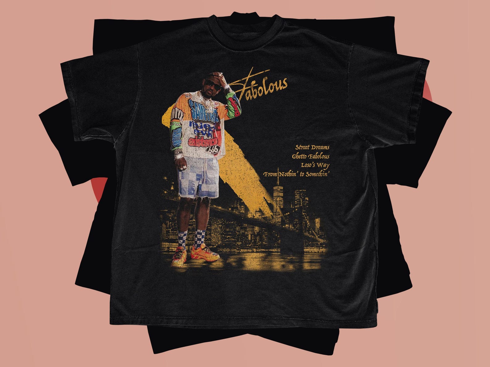 Fabolous Vintage T Shirt Short Long Sleeve Brooklyn Rapper Hip Hop ...