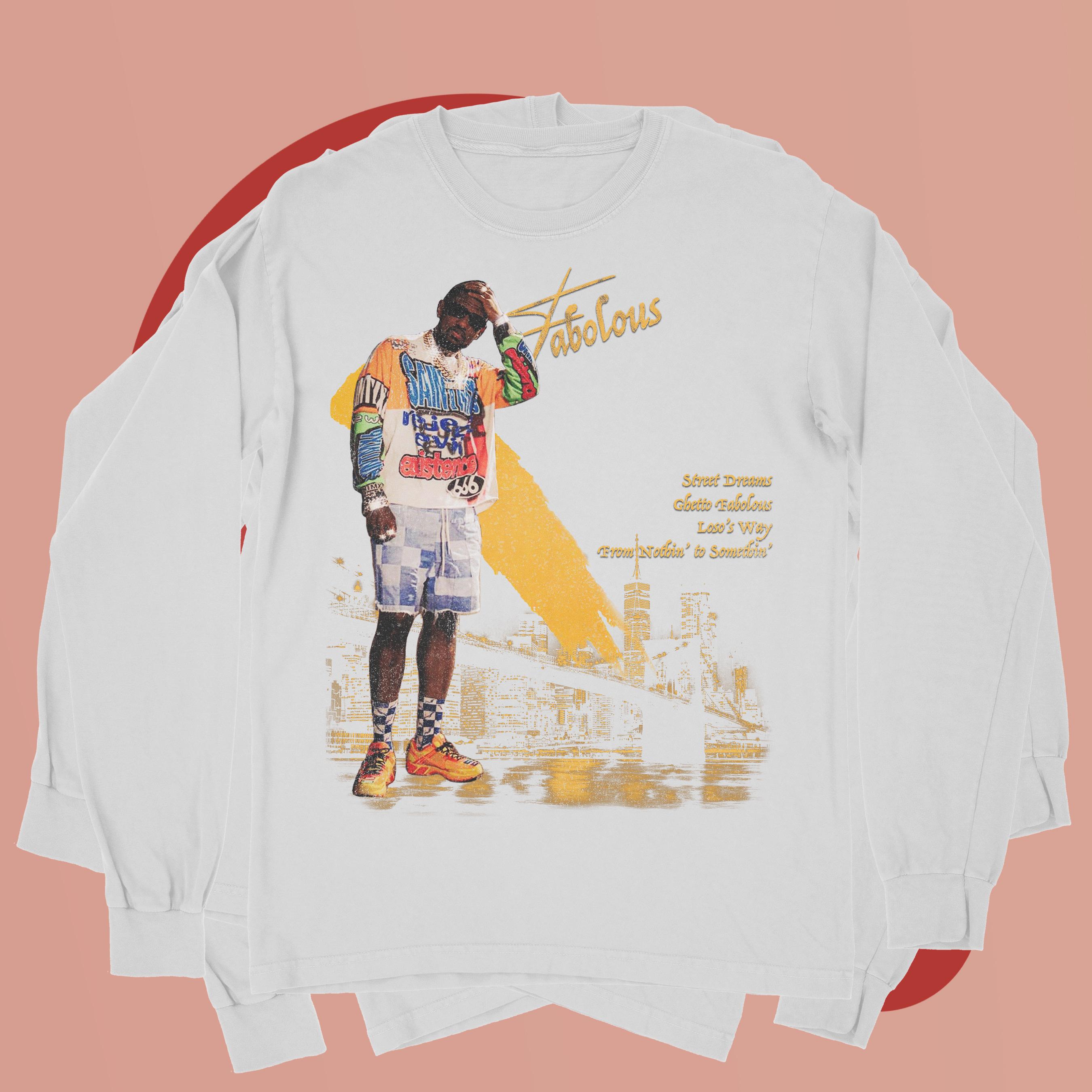 Fabolous Vintage T Shirt Short Long Sleeve Brooklyn Rapper Hip Hop ...