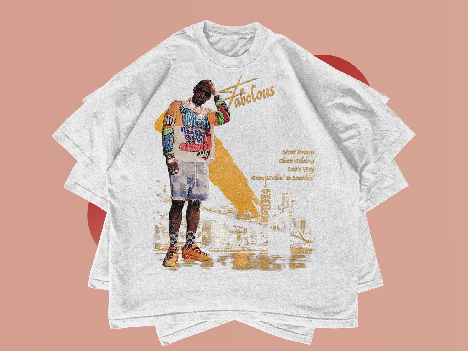 Fabolous Vintage T Shirt Short Long Sleeve Brooklyn Rapper Hip Hop ...