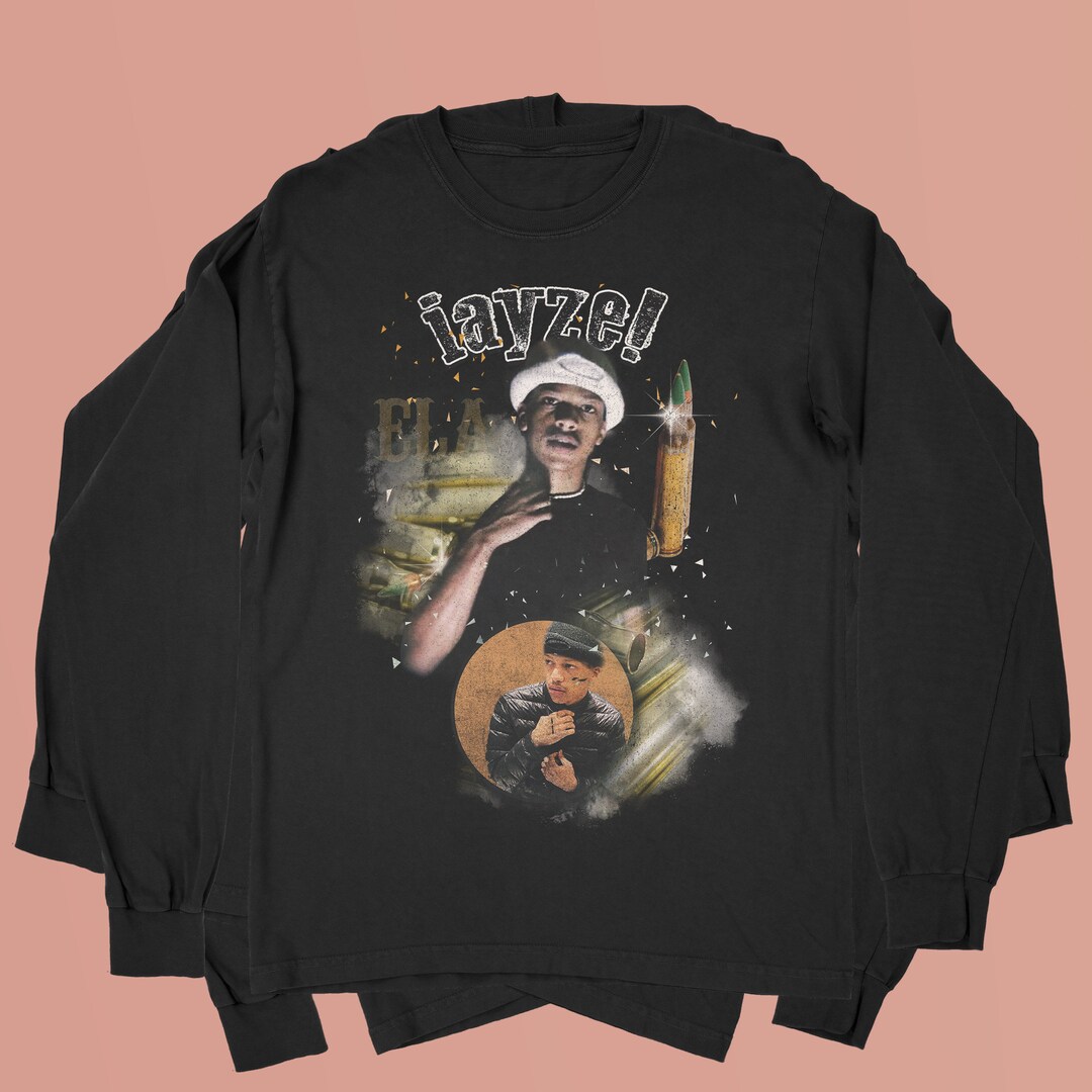Iayze! Vintage Long Sleeve T Shirt Underground Trap Music Artist ...