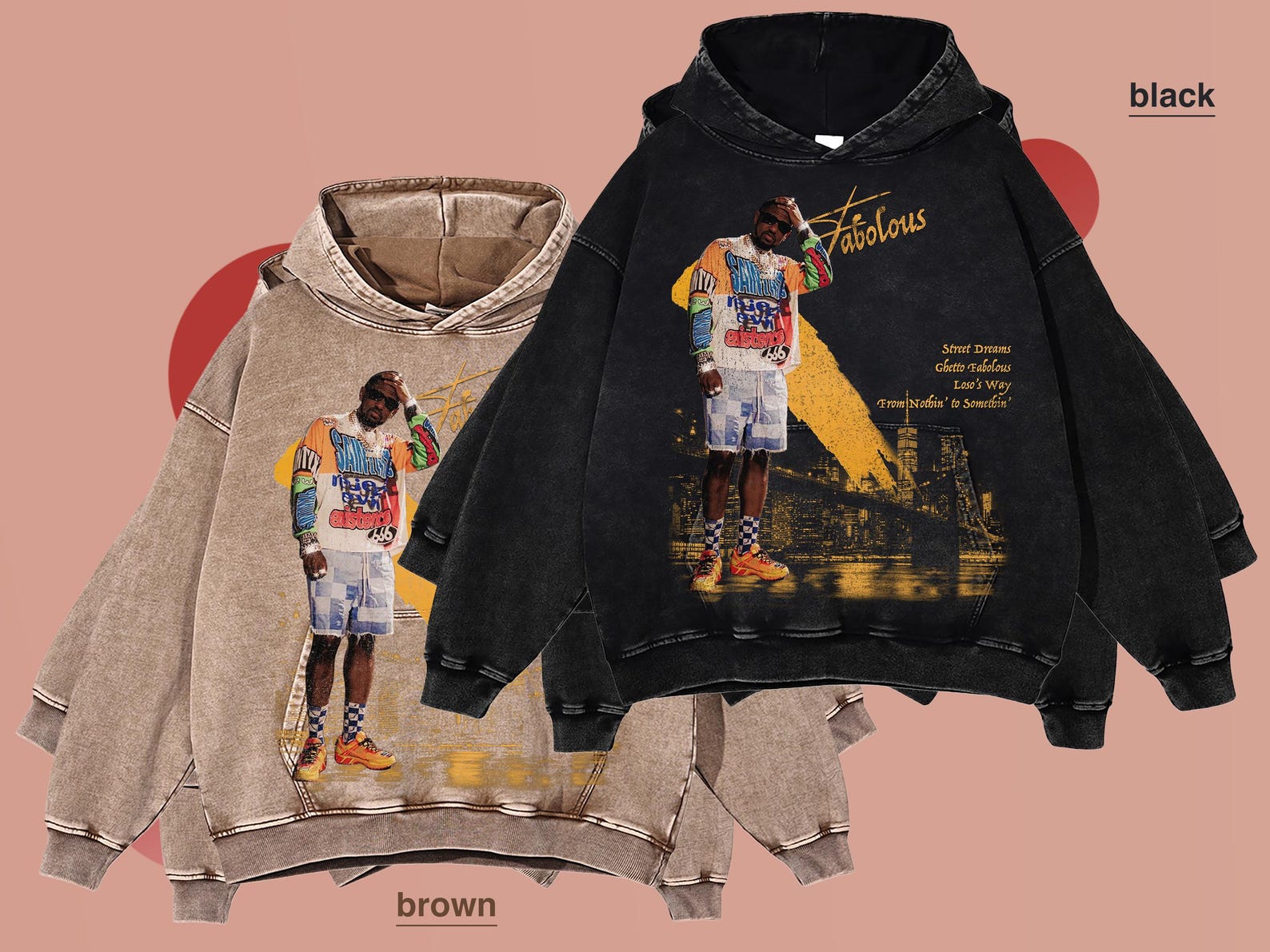 Fabolous Vintage T Shirt Short Long Sleeve Brooklyn Rapper Hip Hop ...