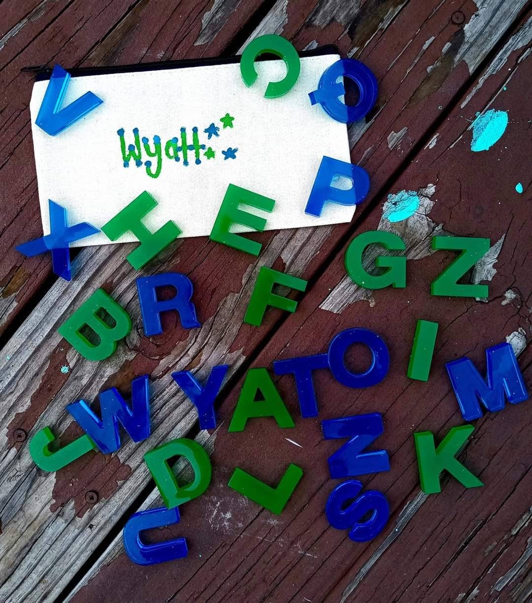 Alphabet Learning Kit - Etsy