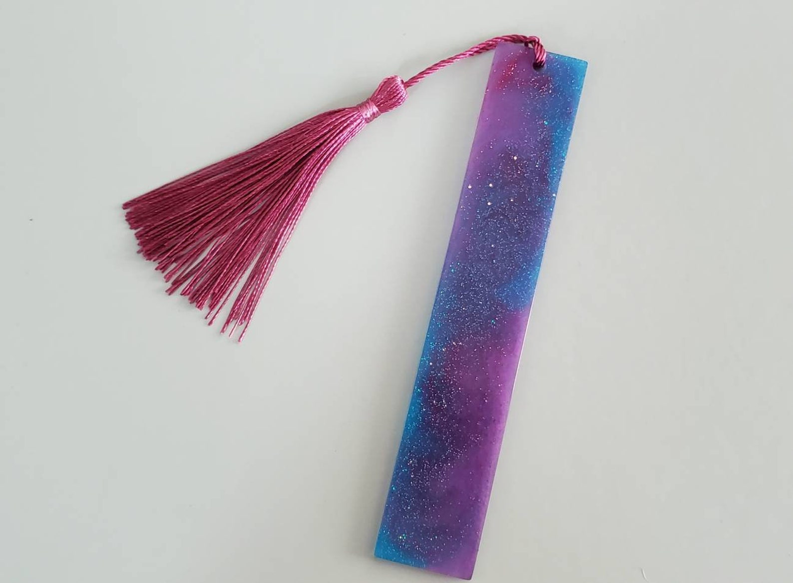 Handmade Resin Bookmark Marble Swirl - Etsy