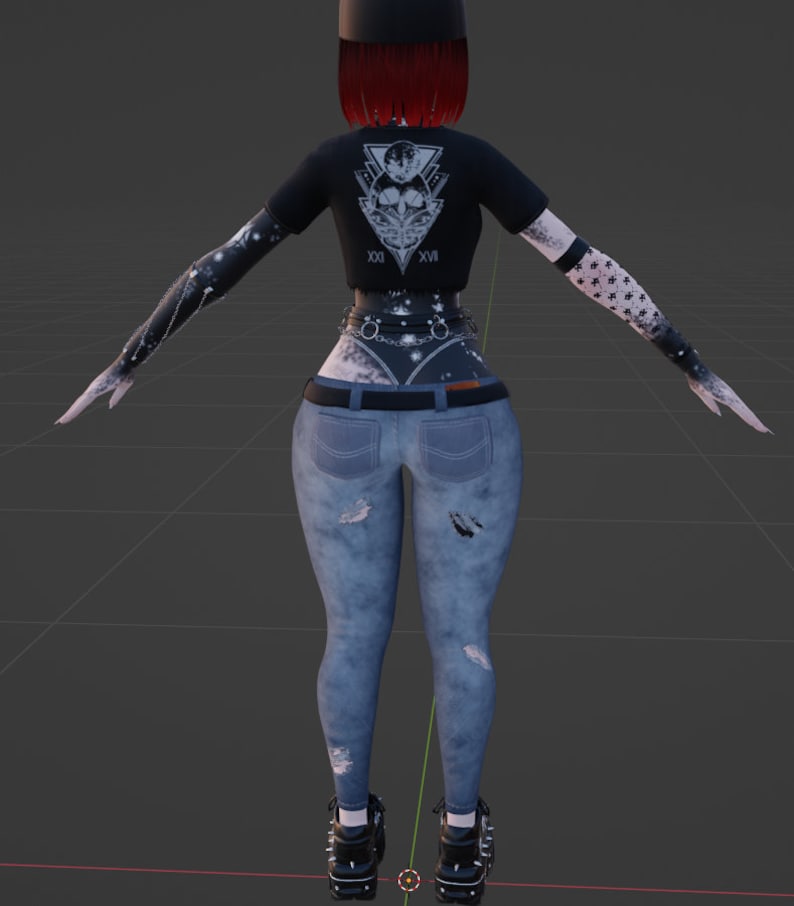 Custom Vrchat Avatar Retexture - Etsy