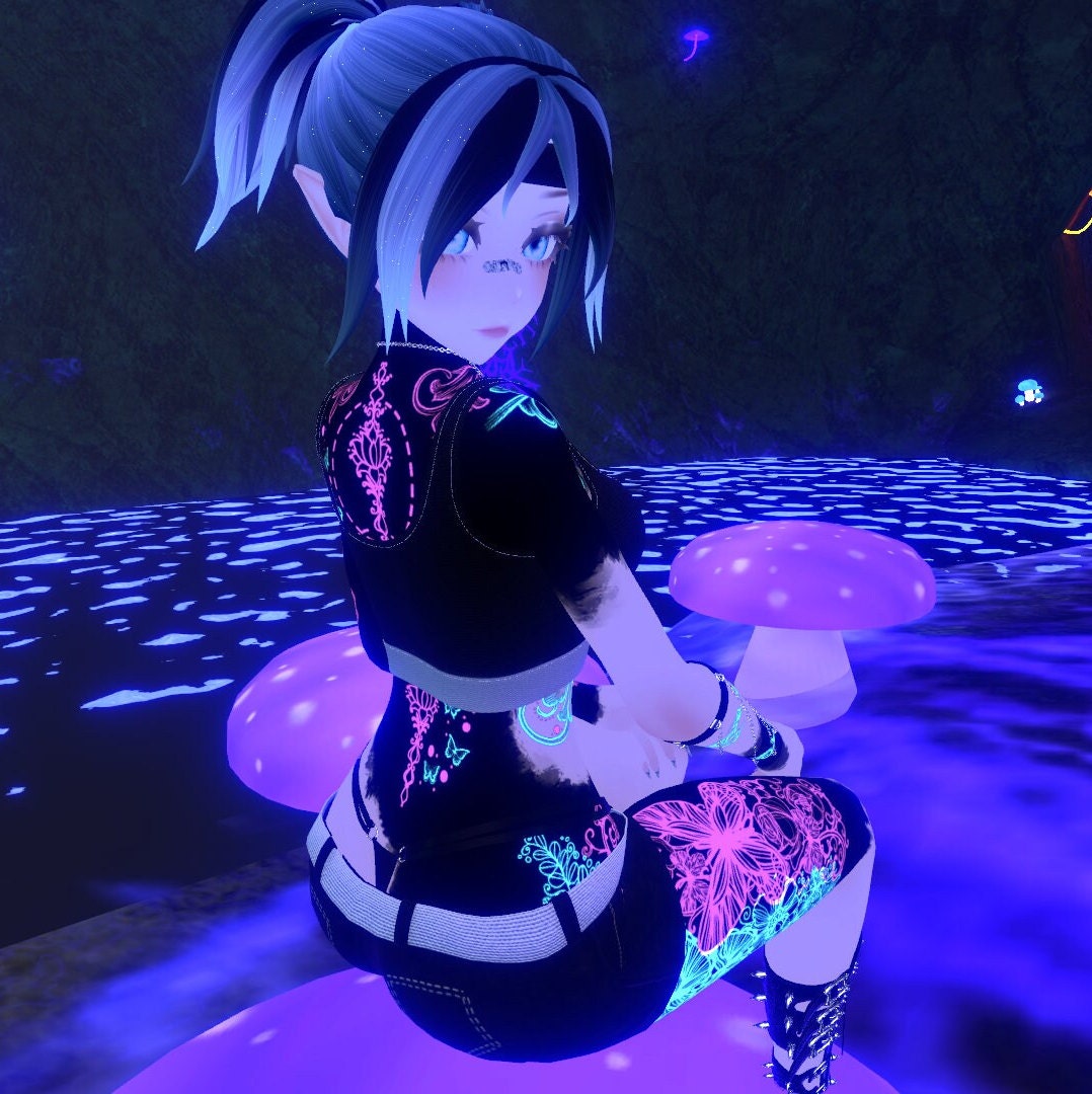 Alexis Clubgirl Vrchat Avatar 3.0 - Etsy