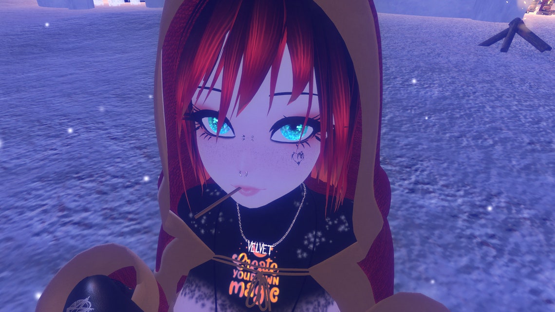Christmas Girl Velvet Vrchat Avatar 3.0 - Etsy
