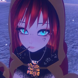 Christmas Girl Velvet Vrchat Avatar 3.0 - Etsy