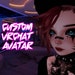 Kelly Goth Girl Vrchat Avatar 3.0 - Etsy