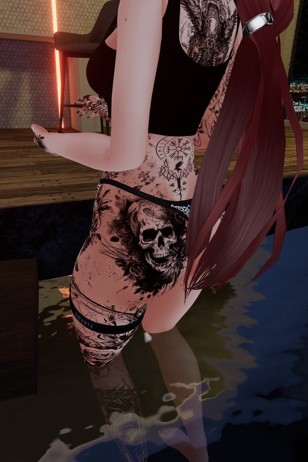 Scarlet Red Viking Girl Vrchat Avatar 3.0 - Etsy