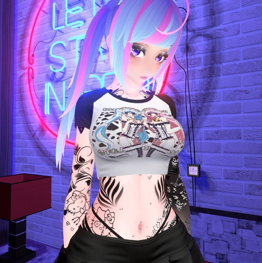 Krystal eGirl VRChat Avatar 3.0 - Etsy México