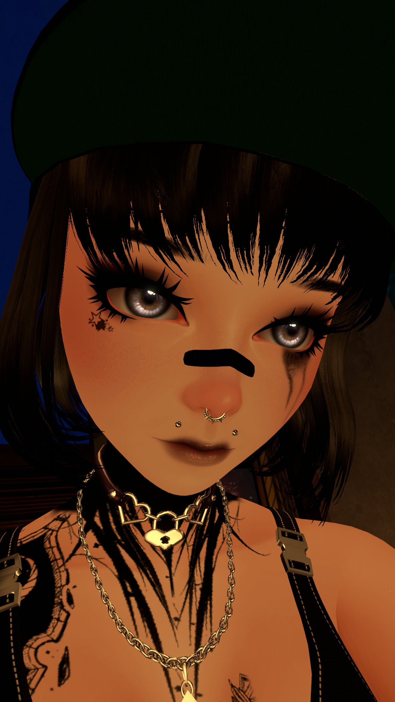Jinx Goth Girl Vrchat Avatar 3.0 - Etsy