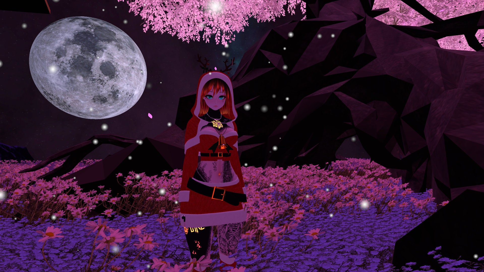 Christmas Girl Velvet Vrchat Avatar 3.0 - Etsy
