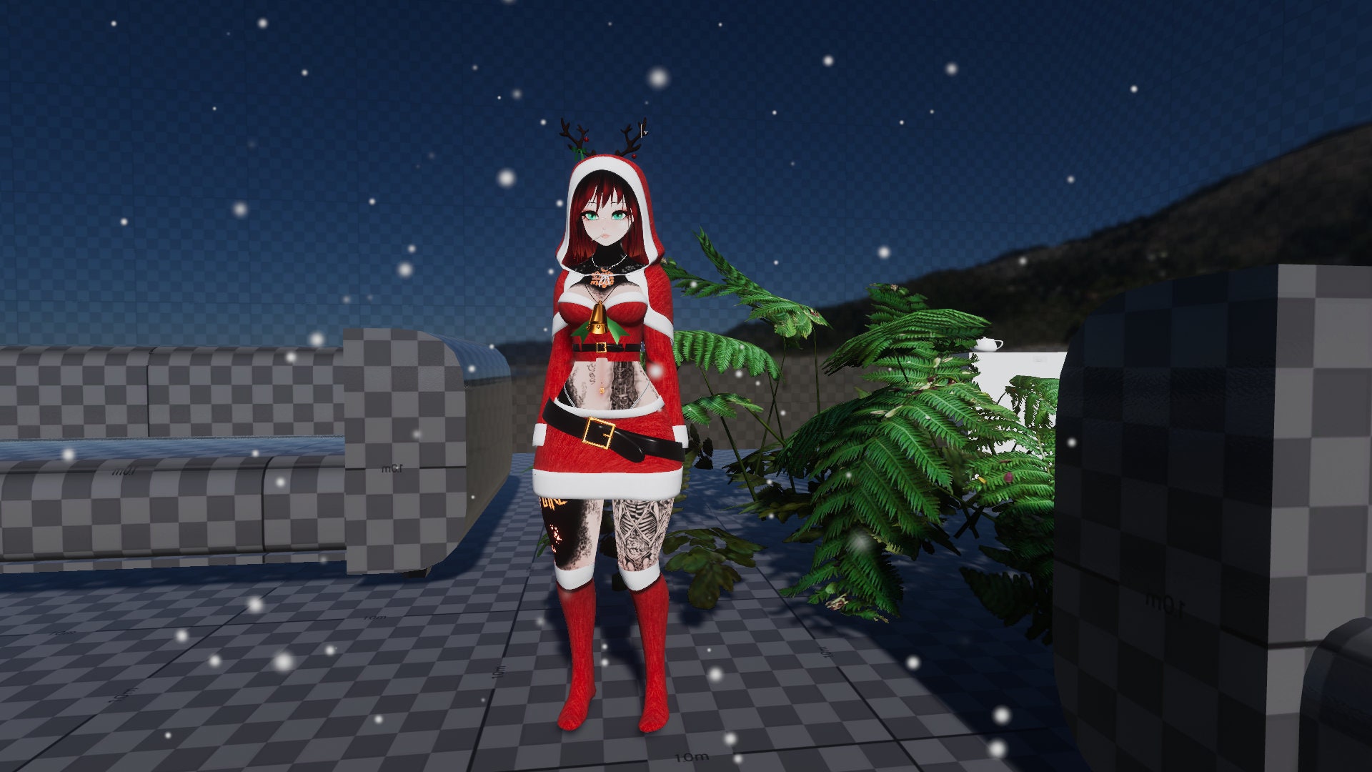 Christmas Girl Velvet Vrchat Avatar 3.0 - Etsy
