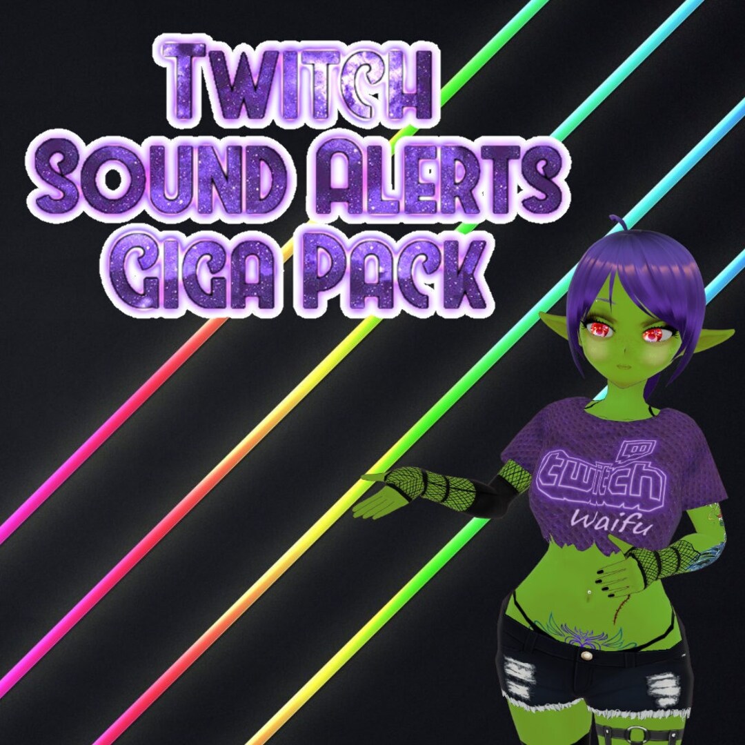Twitch Sound Alerts Giga Pack 50 Sound Alerts - Etsy
