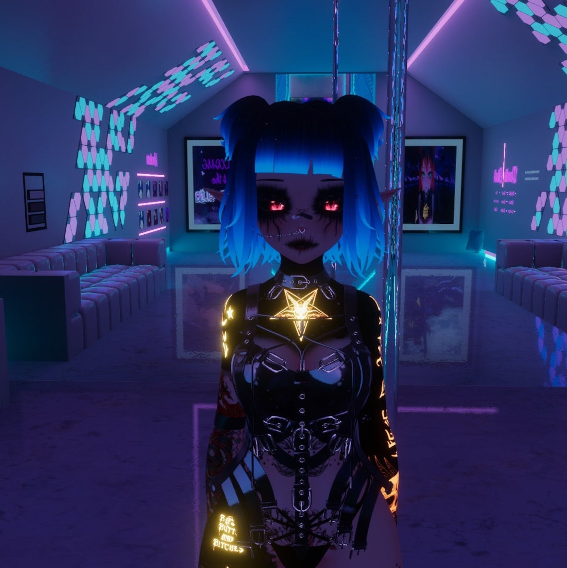 Seraphim Deamon Girl Vrchat Avatar 3.0 - Etsy