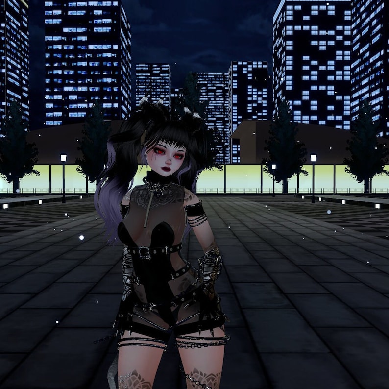 Endora Demon Girl Vrchat Avatar 3.0 - Etsy