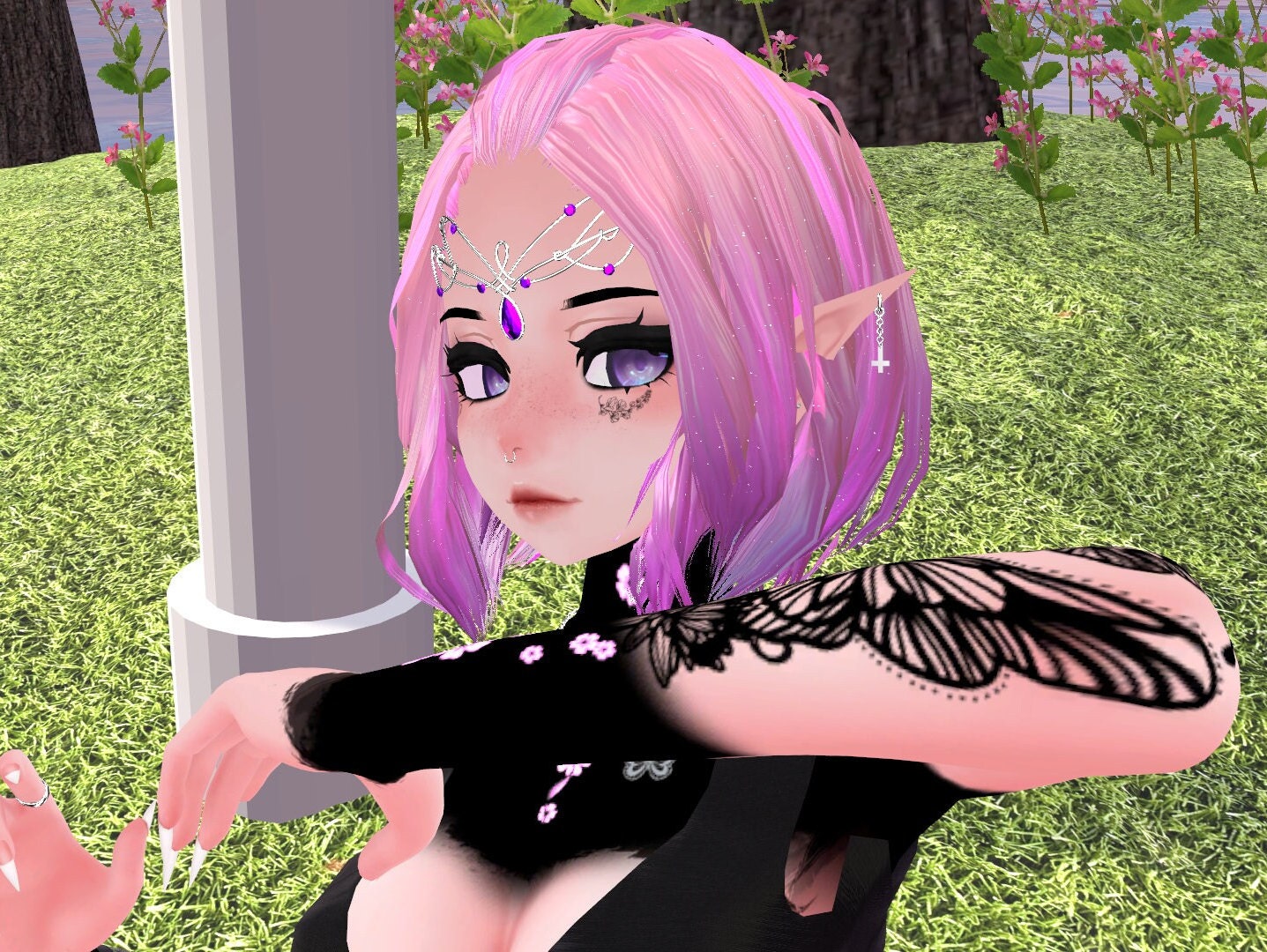 Sakura Elf Girl Vrchat Avatar 3.0 - Etsy
