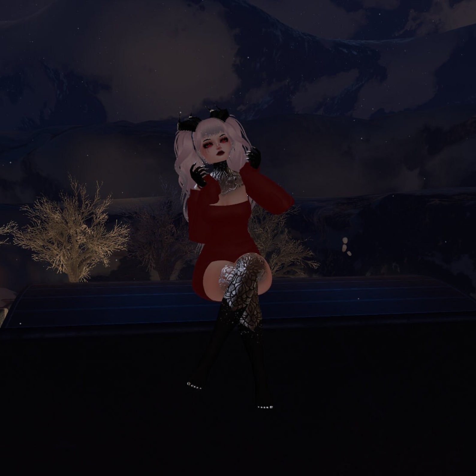 Endora Demon Girl Vrchat Avatar 3.0 - Etsy