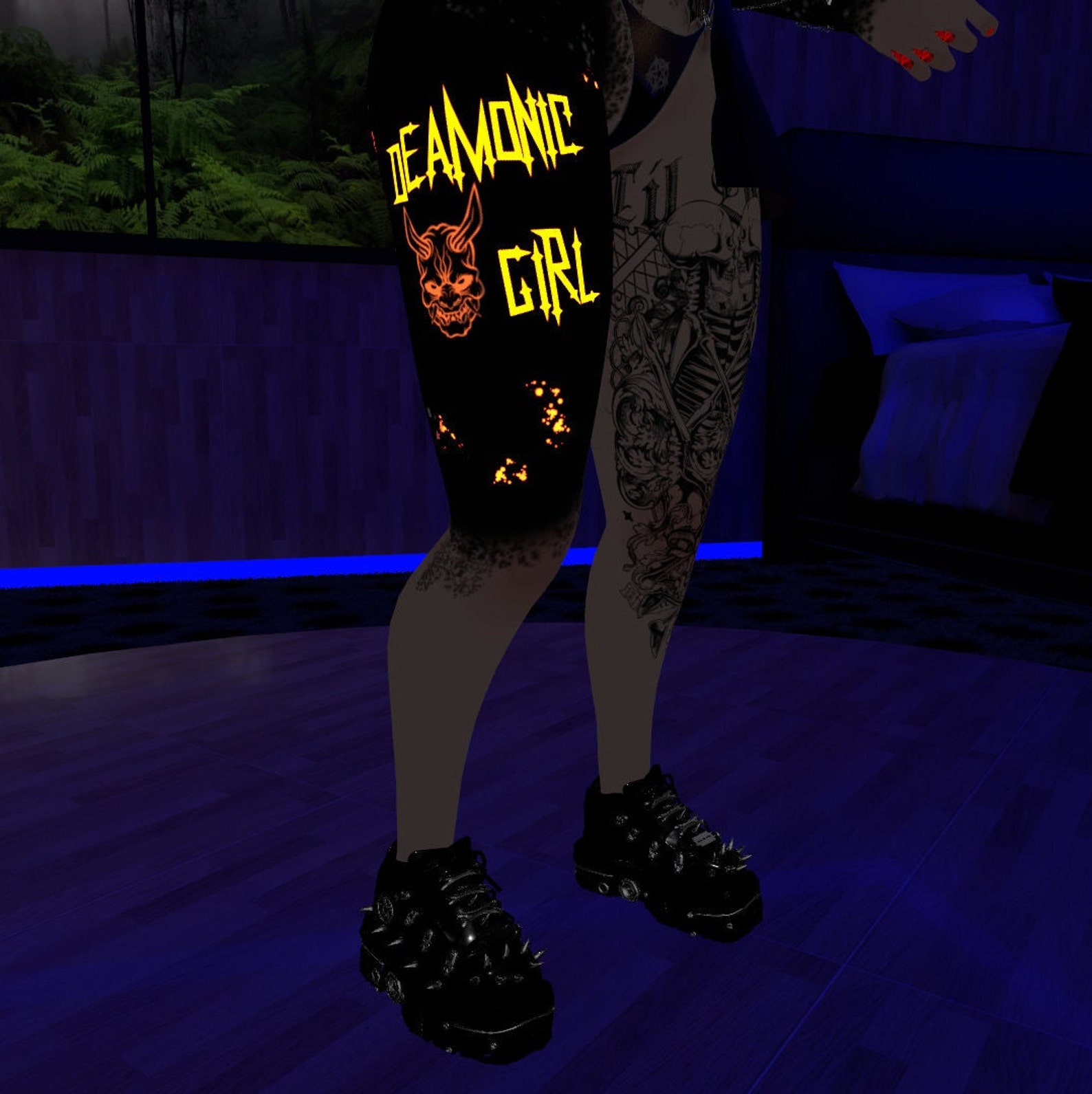 Velvet Gothic Girl Vrchat Avatar 3.0 - Etsy