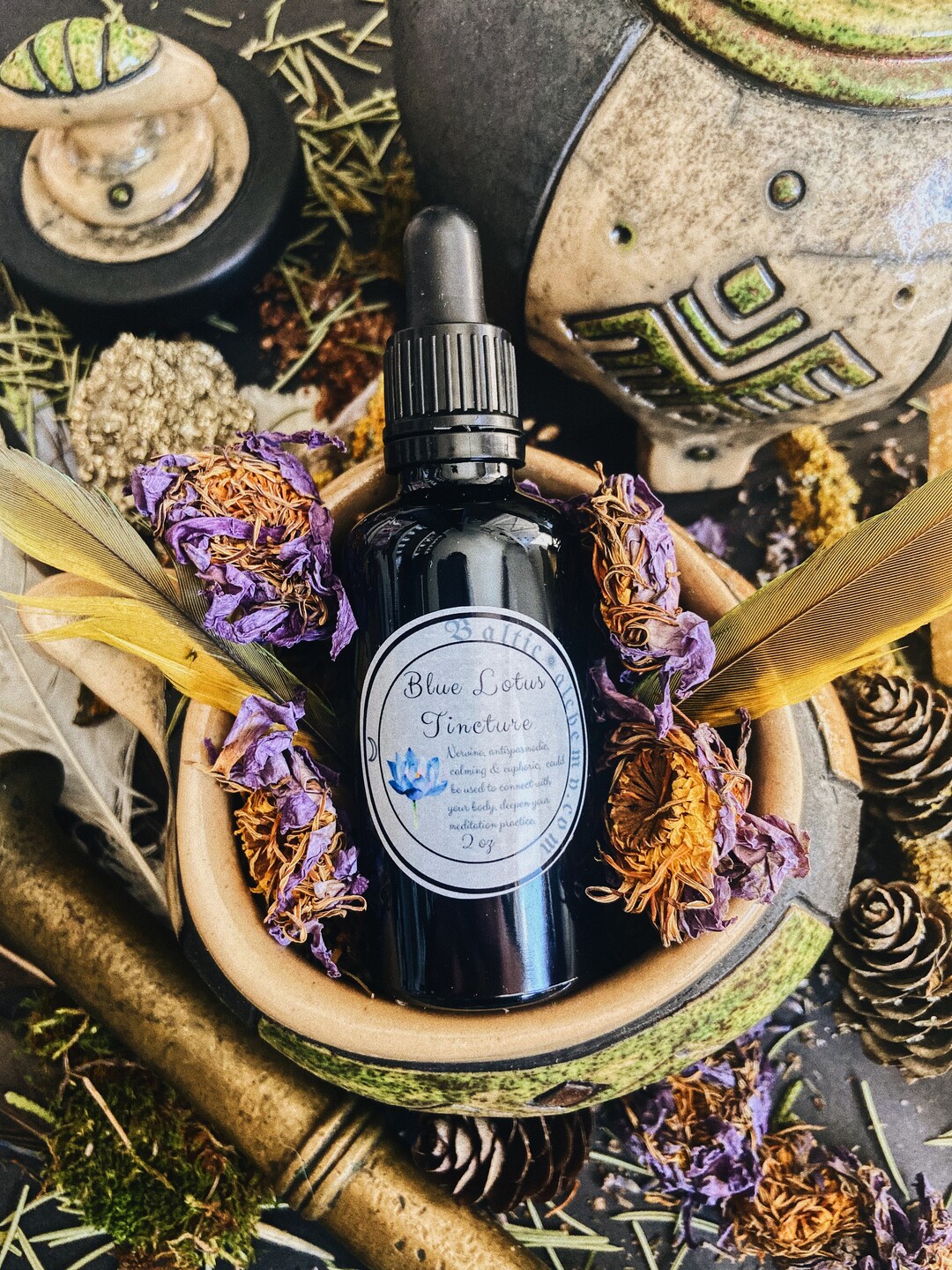 Blue Lotus Flower Tincture (extract) - Etsy