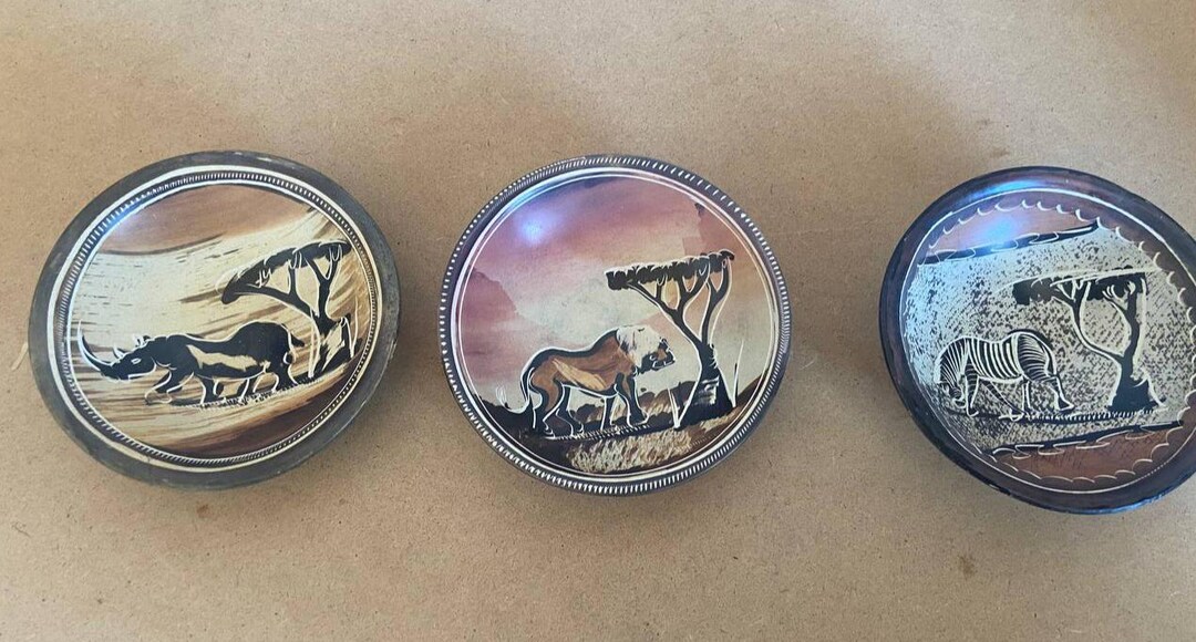 Kisii Stone African Hand Made With Vegetable Die Carvings - Etsy