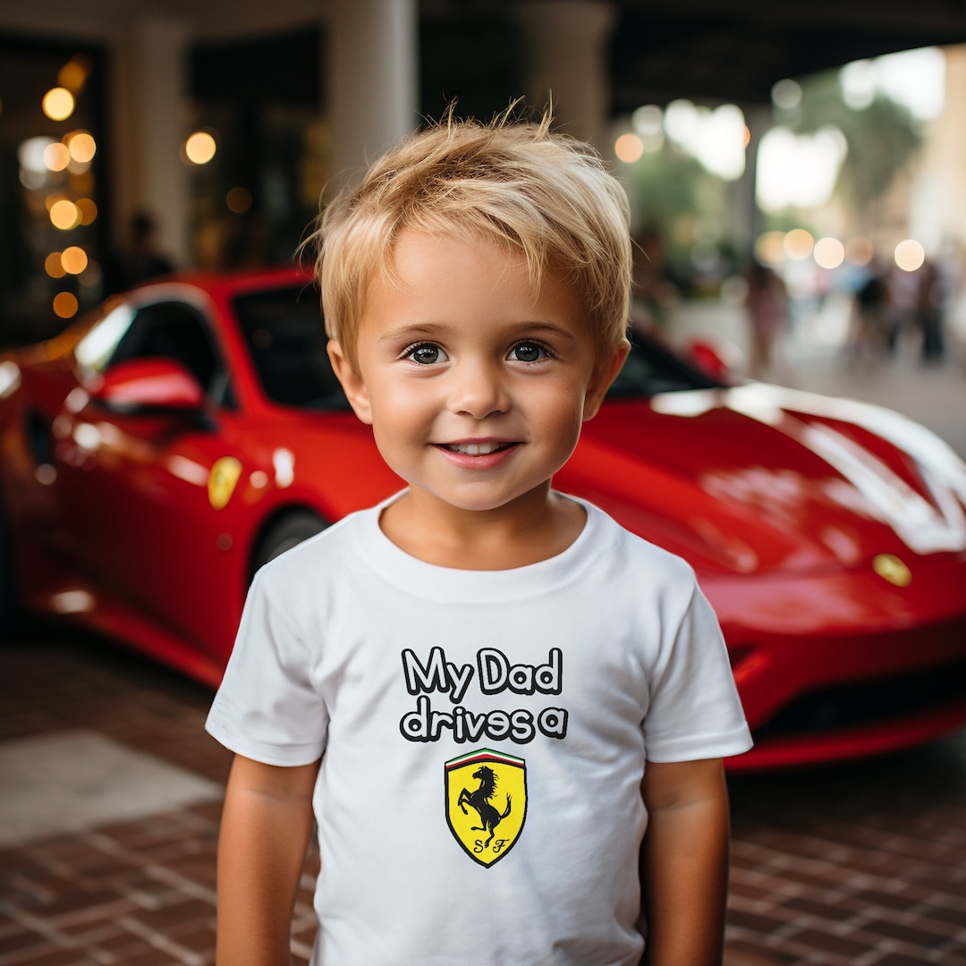 Ferrari Tshirt Ferrari Car Merch Car Racing Gift Racing - Etsy