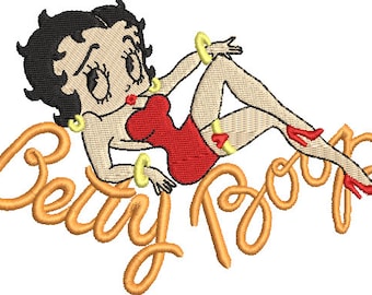 Betty Boop Name Svg - Etsy