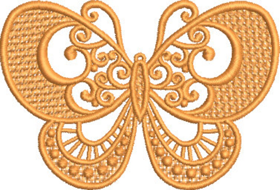 FSL Butterflies Digital Machine Embroidery Files - Etsy