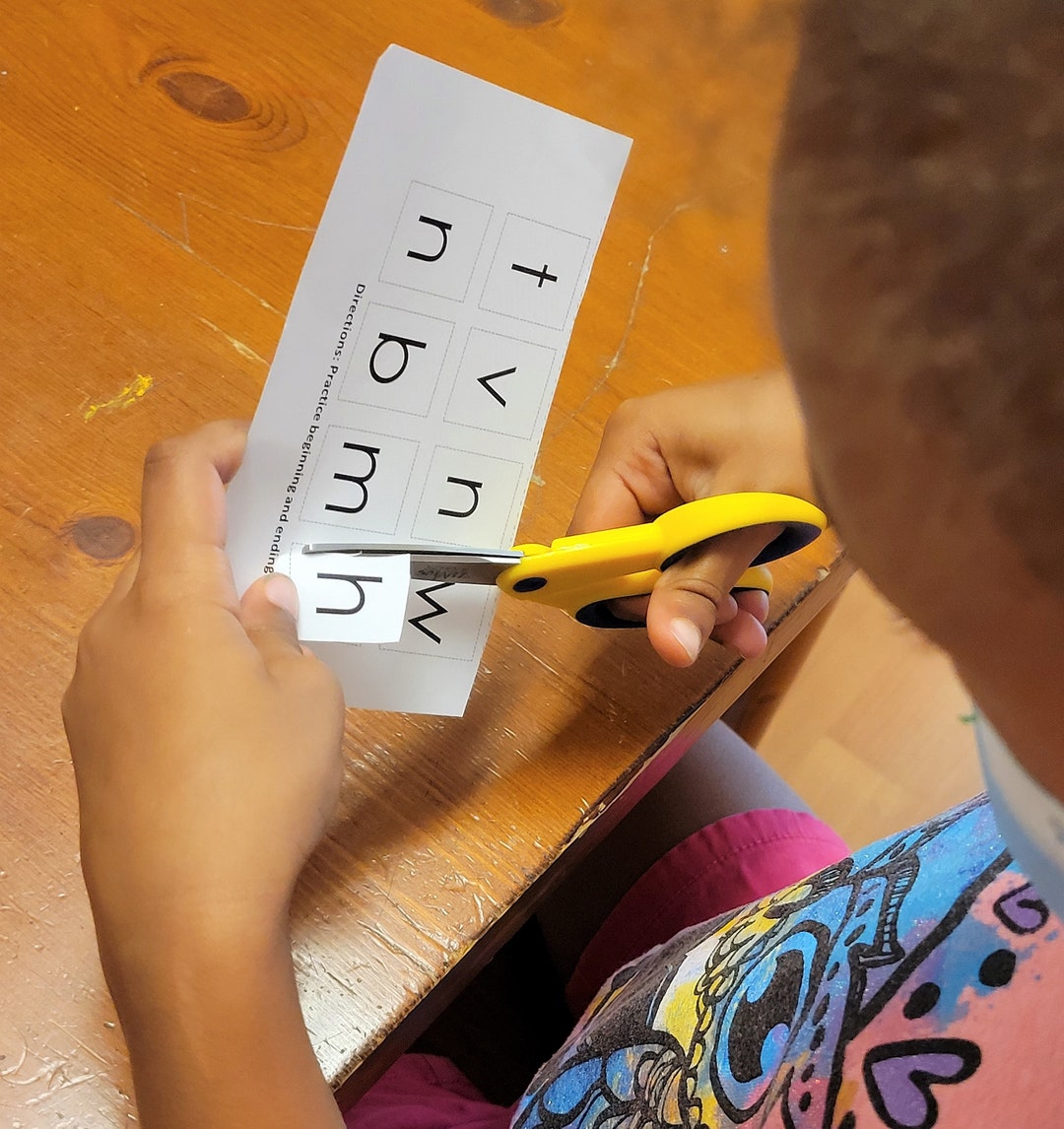The Moveable Alphabet on Paper, Montessori Language Resource, Learn to ...