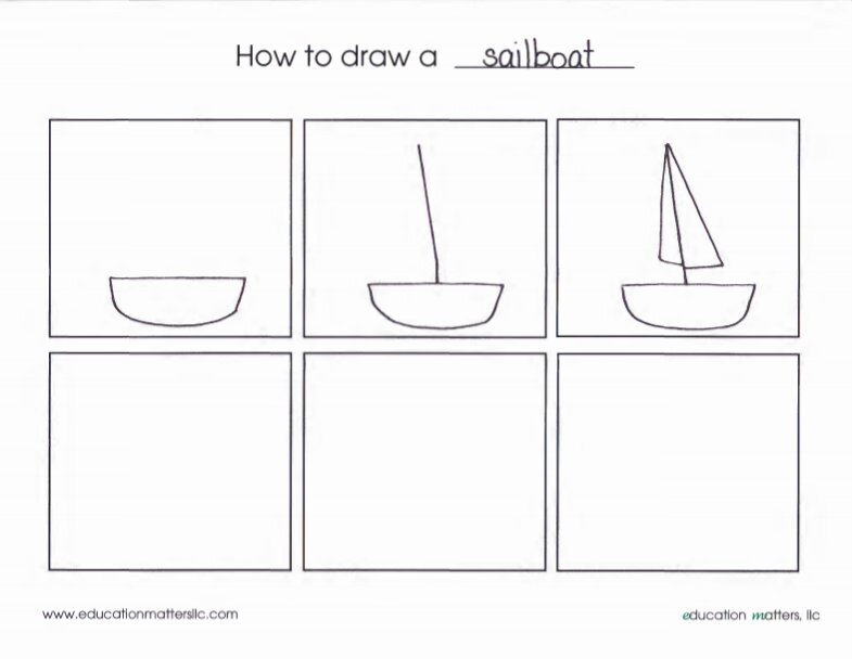 52 Random How-to-draw Pictures for Preschool and Kindergarten Children ...