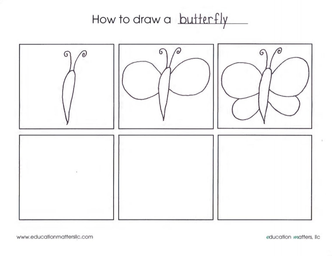 52 Random How-to-draw Pictures for Preschool and Kindergarten Children ...