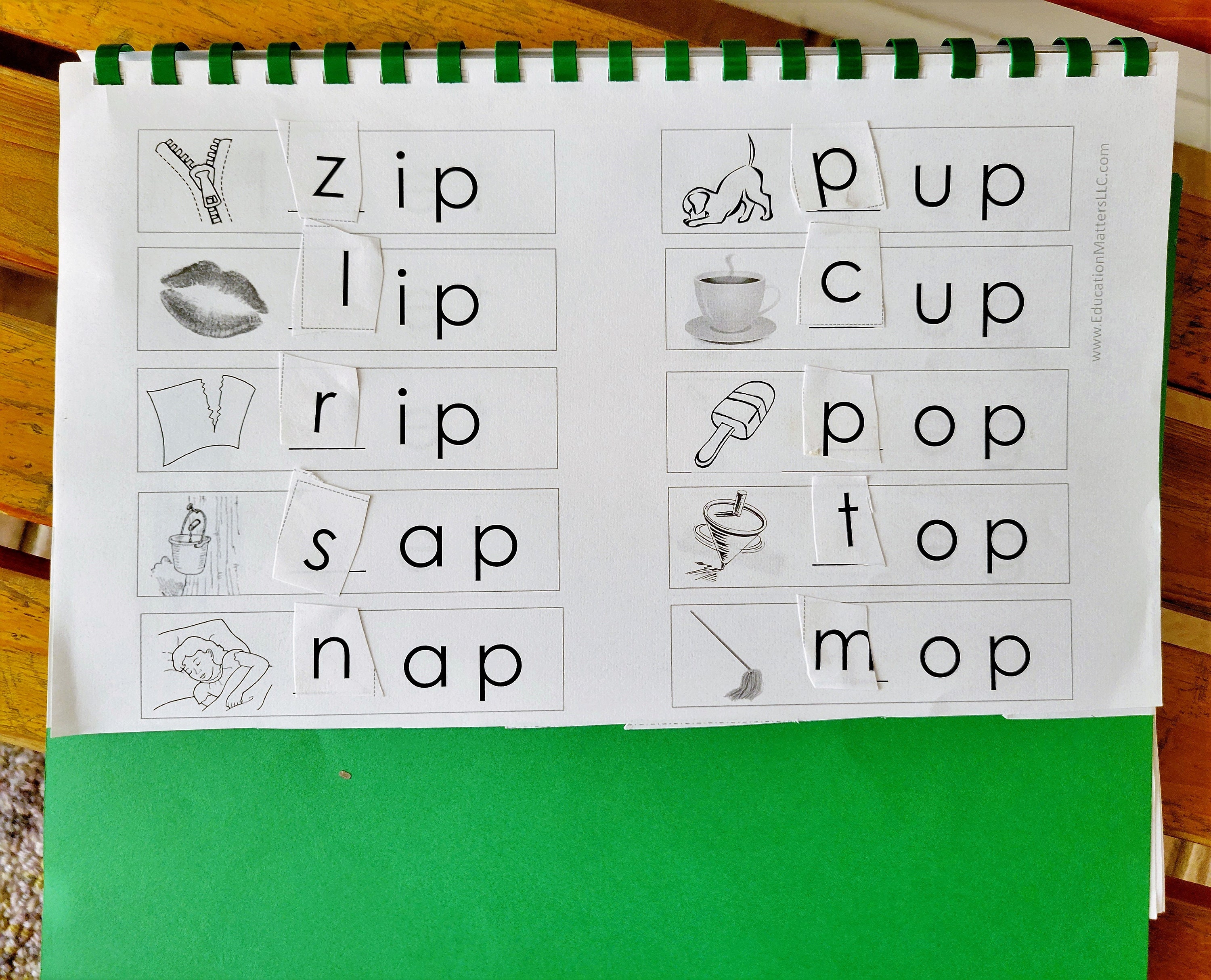 The Moveable Alphabet on Paper, Montessori Language Resource, Learn to ...