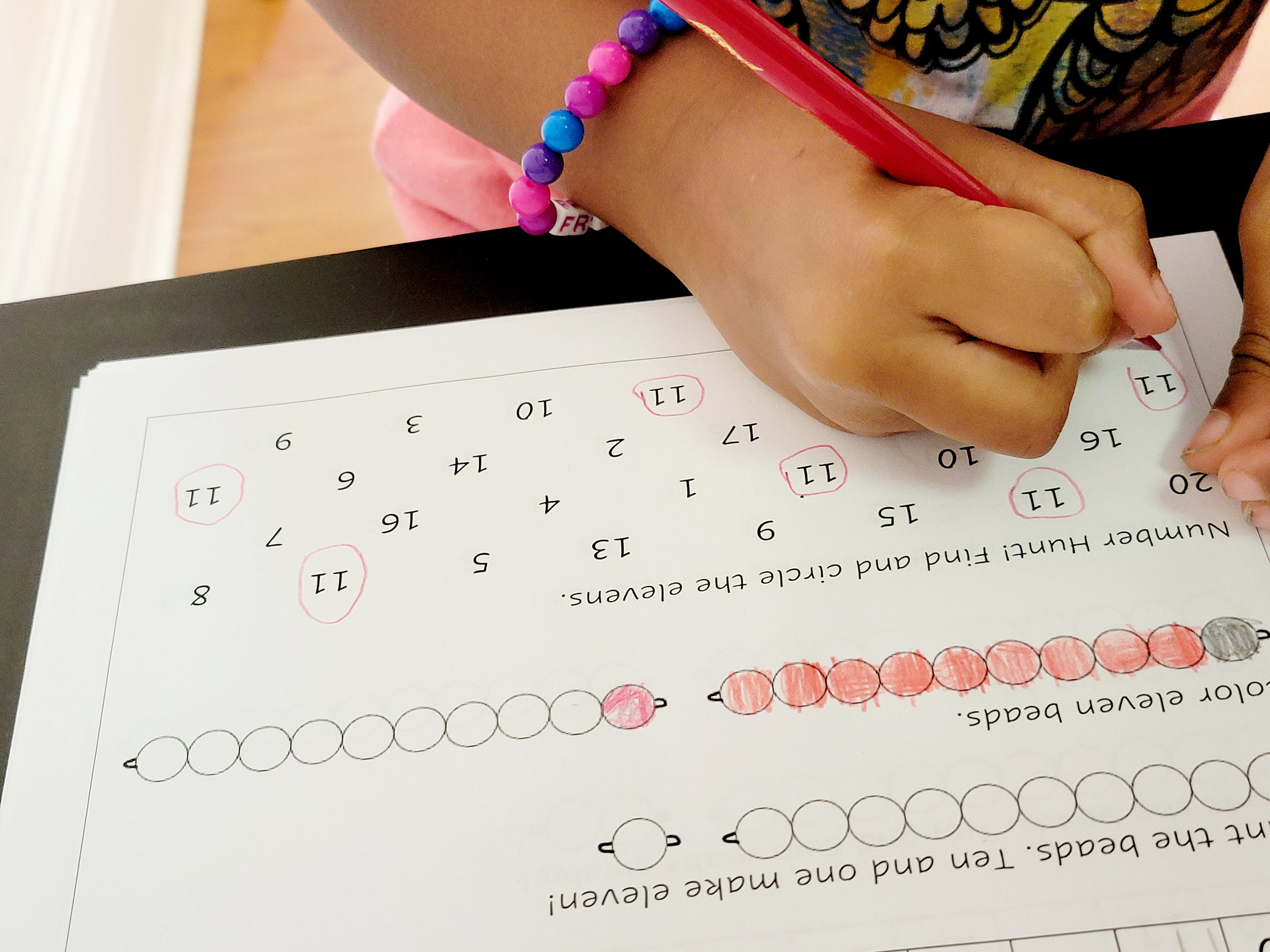 Teen Numbers Workbook, Practice Teen Numbers, Pre-k Kindergarten ...