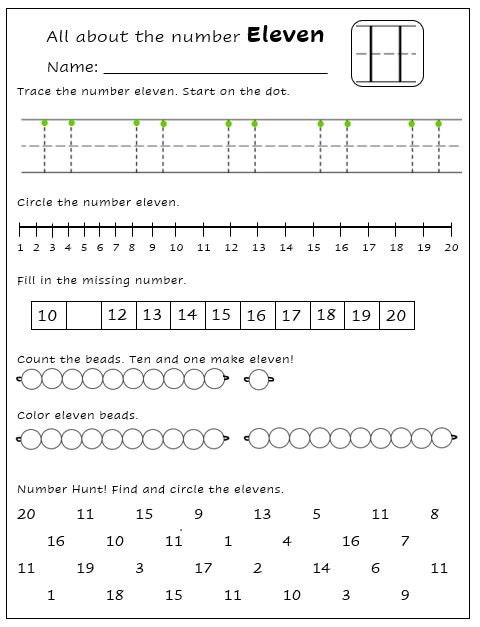 Teen Numbers Workbook, Practice Teen Numbers, Pre-k Kindergarten ...