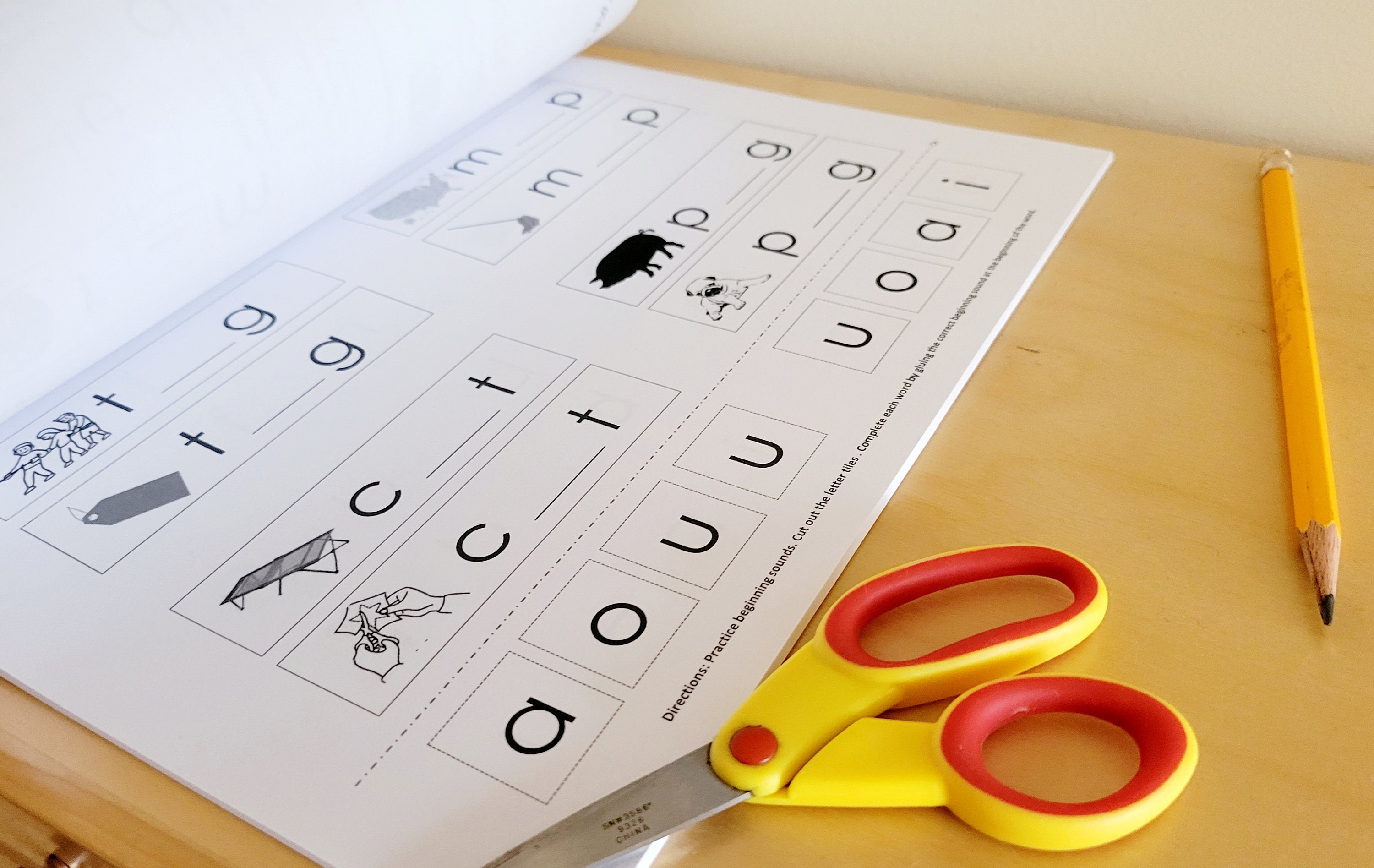 The Moveable Alphabet on Paper Workbook, Montessori Primary Language ...